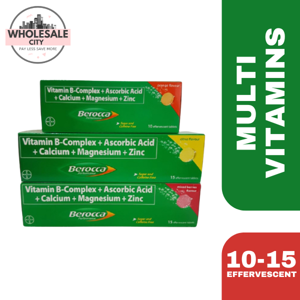 Berocca Effervescent Tablets 15's | 30's | Shopee Philippines