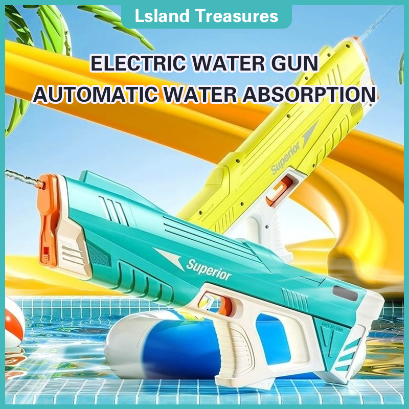 Automatic water gun, automatic water absorption, shooting up to 12M ...