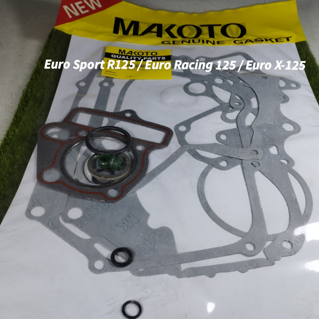 Euro Sport R 125 / Euro Racing 125 / Euro X 125 Overhauling Gasket ...