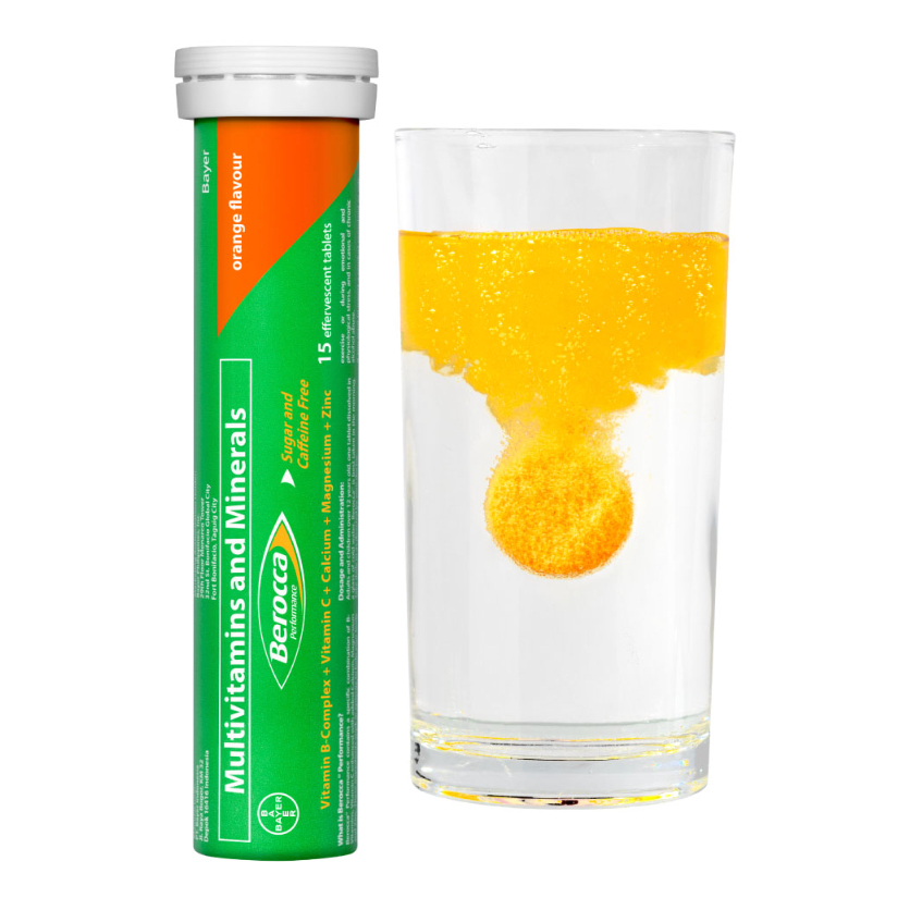 Berocca® Performance Orange Effervescent 15 Tablets | Shopee Philippines