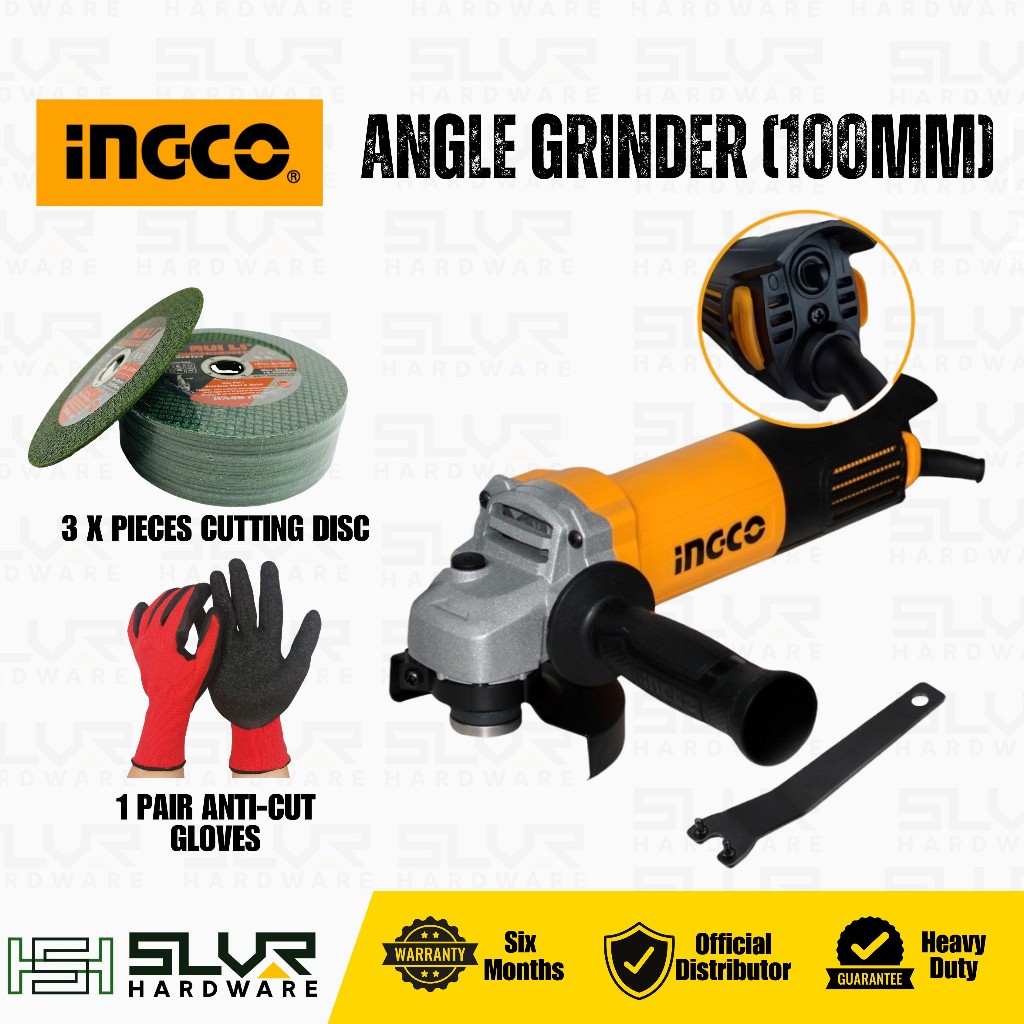 INGCO Professional Angle Grinder 750W (SuperSelect) | Shopee Philippines