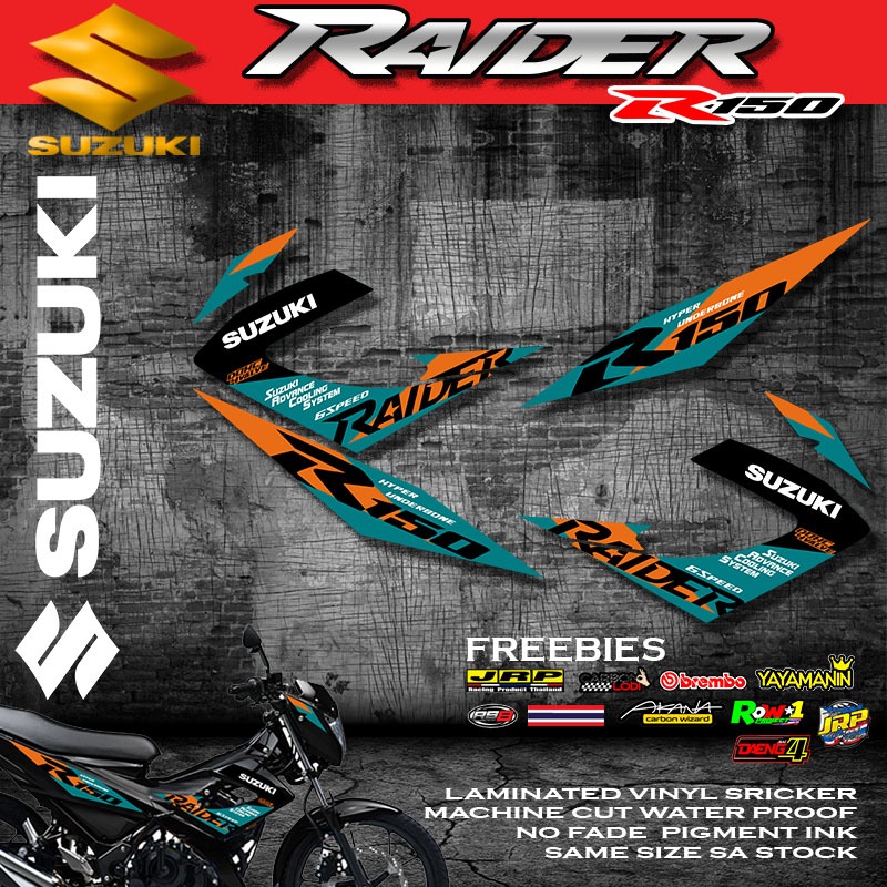 Raider 150 carb Reborn Decals/Sticker 2024 | Shopee Philippines