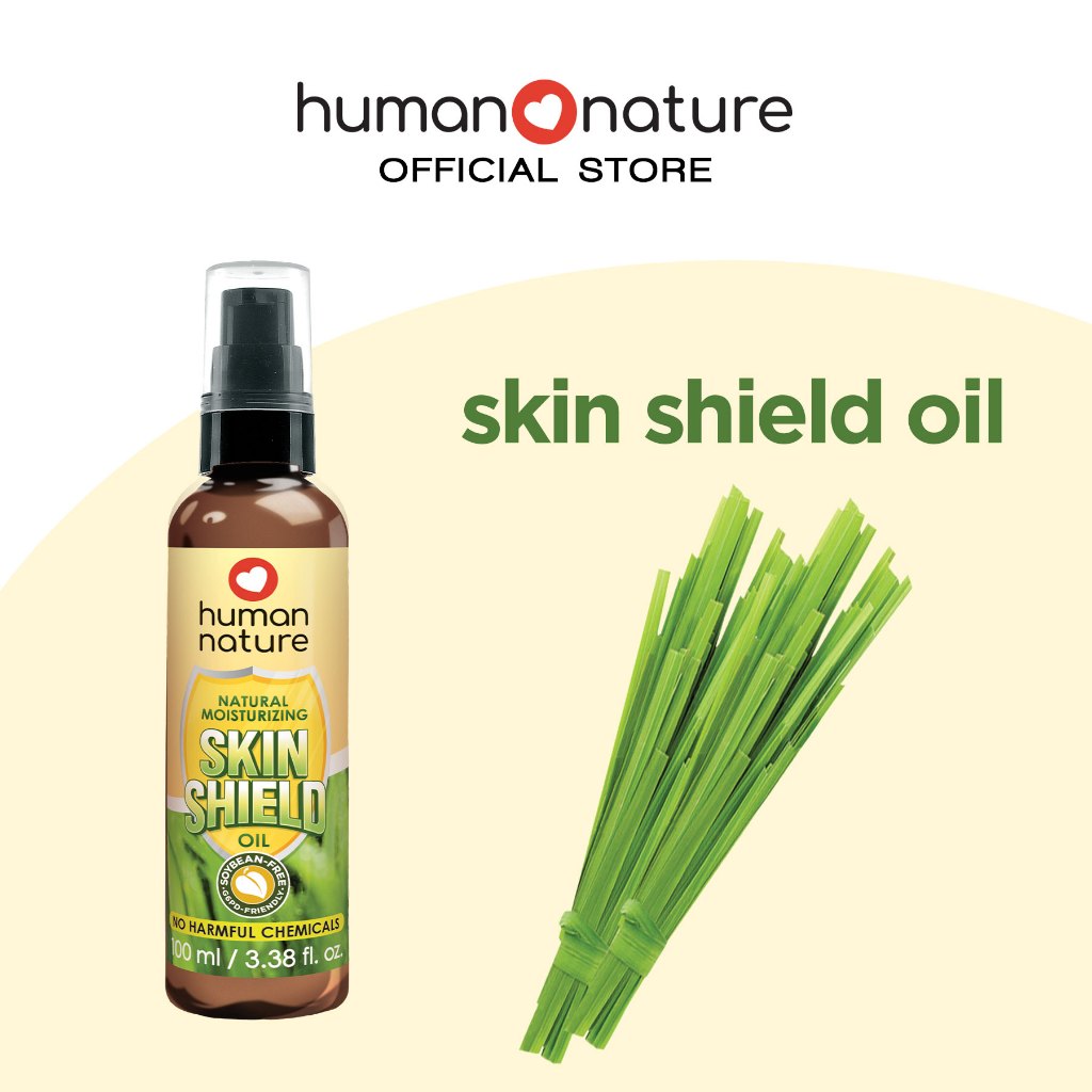 Human Nature Skin Shield Oil G6PD Friendly 100ml (No Harmful Chemicals ...