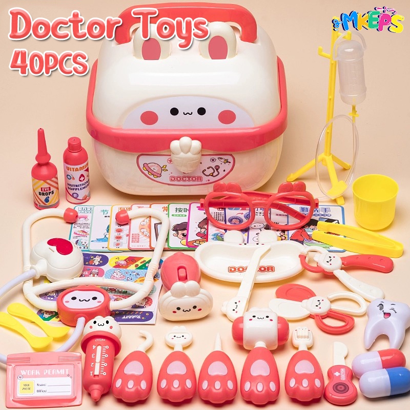 40PCS doctor set toys play house for kids doctor toys for kids girl ...