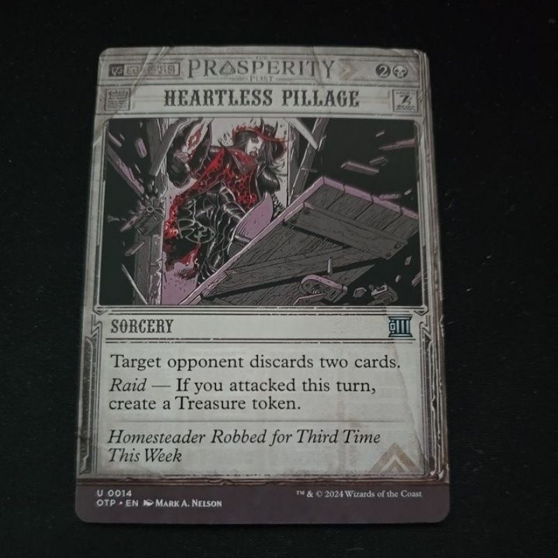 heartless pillage - OTP - OTJ | Shopee Philippines