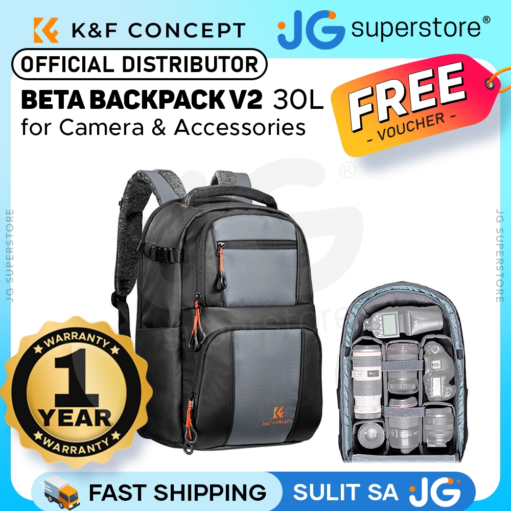 K&F Concept 30L Beta Camera Backpack Bag V2 with Tripod Holder for Sony ...