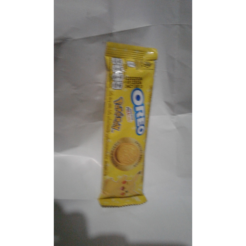 OREO 3 PIECE ONE 1 PACK BANANA FLAVOR POKEMON YELLOW HALAL FOOD SNACK ...