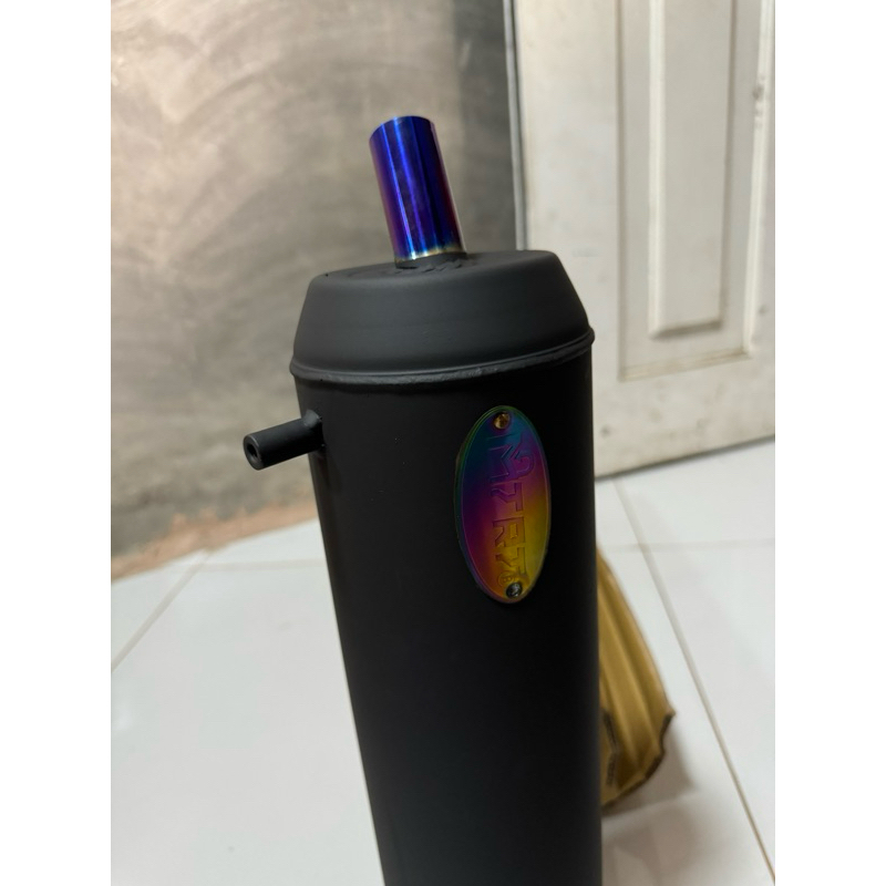 SP2 PIPE BLACK ARRESTER ONLY BLUE TIP MTRT made in Taiwan | Shopee ...