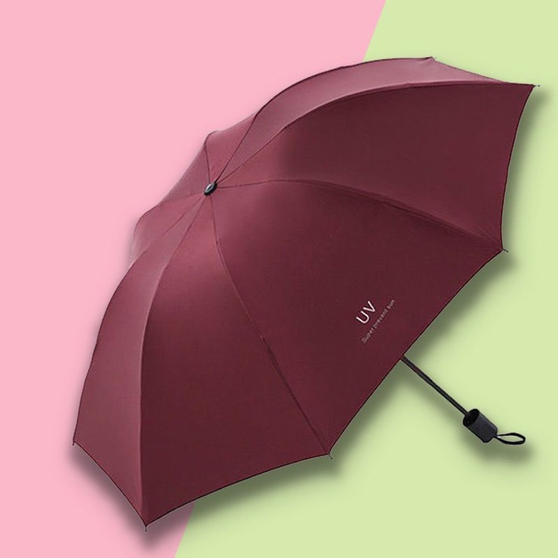 Thebest Automatic UV Sunscreen Eight Bone Umbrella Protection Sunshade ...