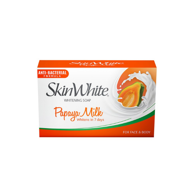 SkinWhite Whitening Natural Papaya Milk Soap 90g | Shopee Philippines