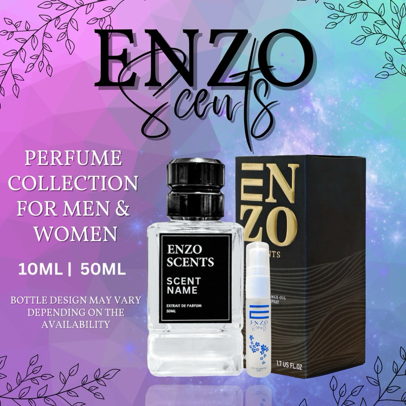 ENZO SCENTS PERFUME | 30% FRAGRANCE OIL | Shopee Philippines