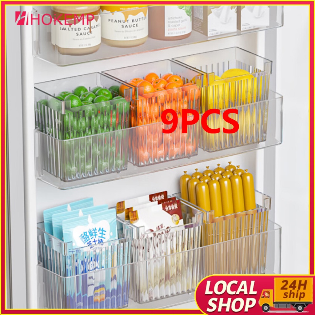 Refrigerator Organizer Set Food Storage Container Vegetable Fridge ...