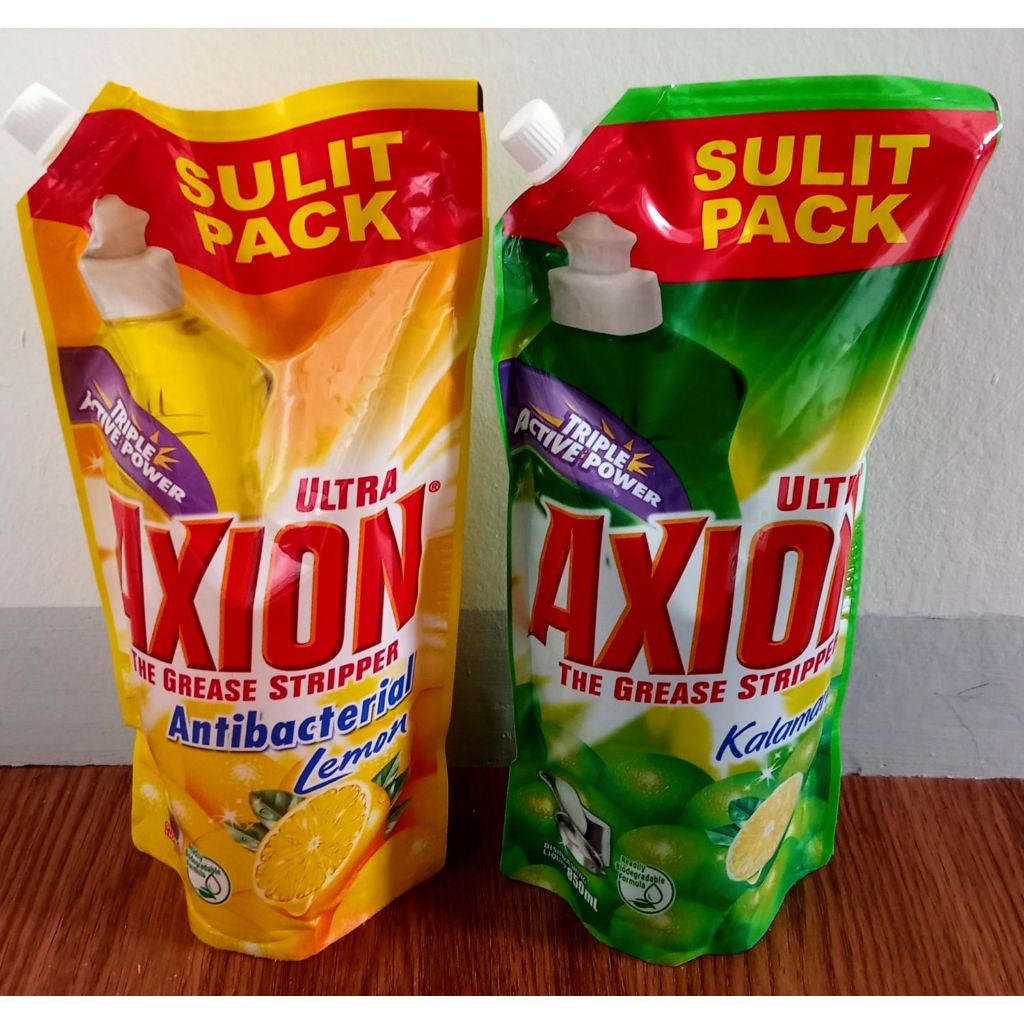 Axion Dishwashing Liquid Antibacterial 850ml | Shopee Philippines
