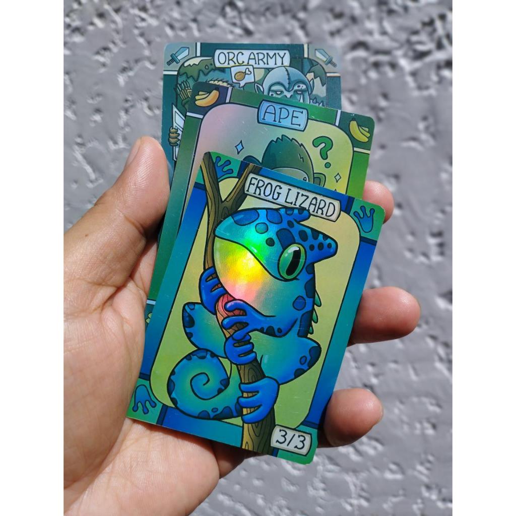 Personalized MTG Tokens Cute Cartoon Design, Anime Frog Lizard, Orc ...