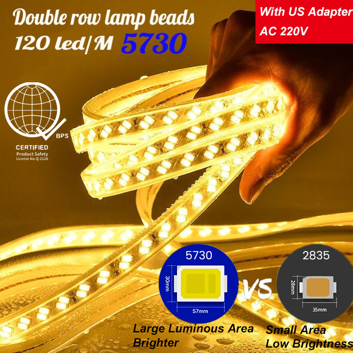 220V Flexible light strip Outdoor Waterproof Aesthetic room decoration ...