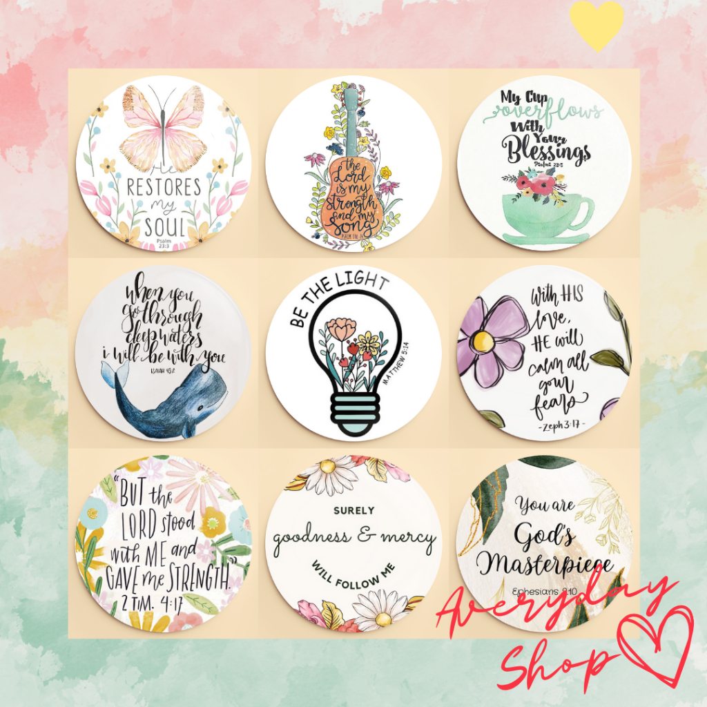 Verse Button Pin 2.25 Inch #3 [Ordinary / Matte / Glitter / Rainbow ...