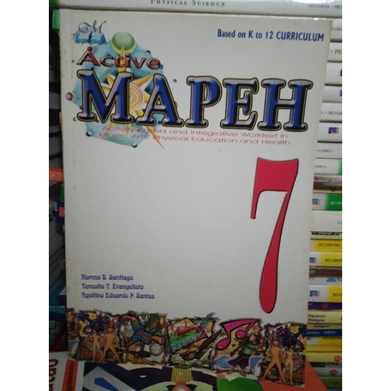 ACTIVE MAPEH grade 7 (slightly use | Shopee Philippines