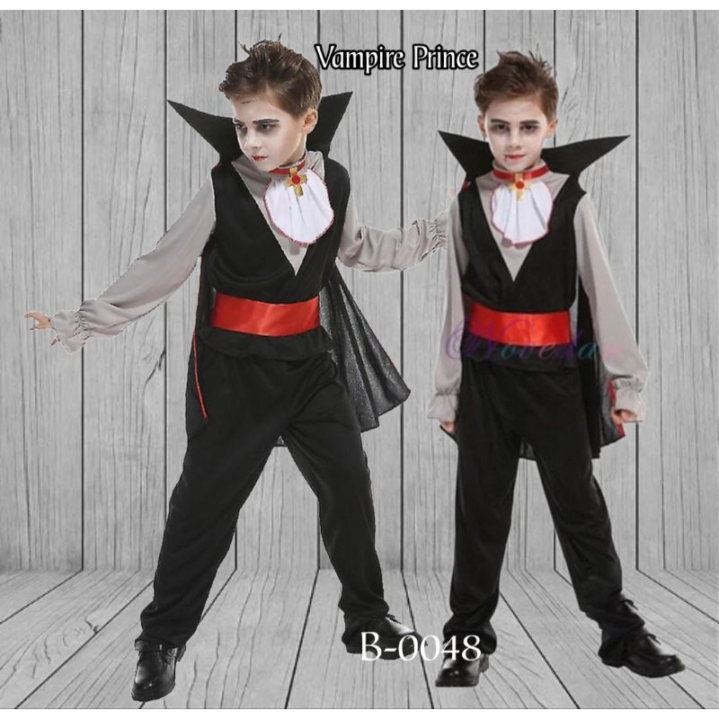 Vampire Prince Halloween Costume For Kids | Shopee Philippines