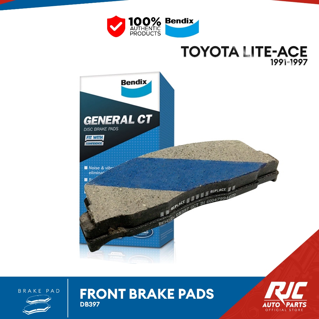 BENDIX BRAKE PAD TOYOTA LITE ACE FRONT 1991-1997 DB397 1set | Shopee Philippines