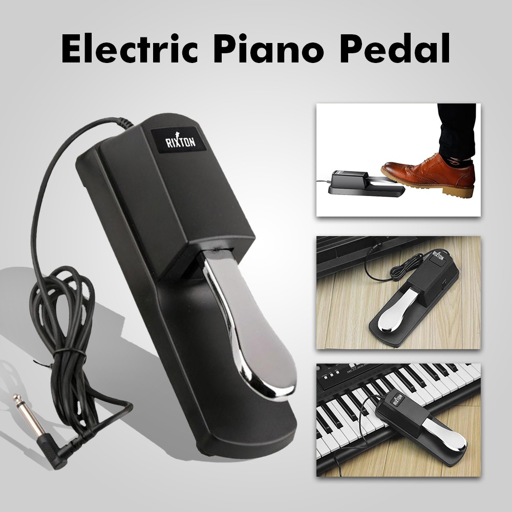 RIXTON Synthesizers Metal Piano Pedal Durable Anti Slip Musical ...