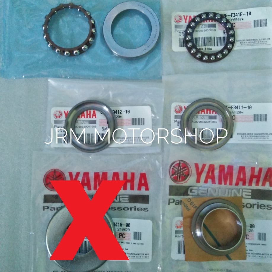 R1 B33 Ball Race Kit Aerox V1 V2 / Nmax V2 ORIGINAL 100% YAMAHA GENUINE PARTS | Shopee Philippines