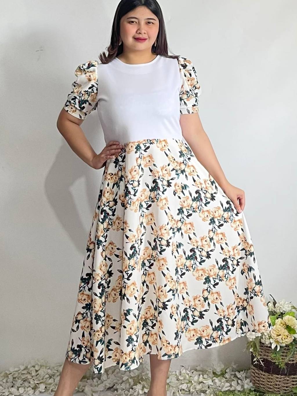 Ivy Combi Elegant Dress | Shopee Philippines