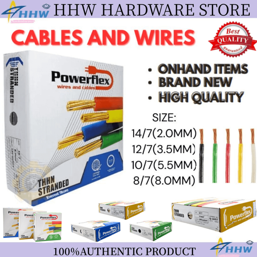 HIGHQUALITYTOOLS THHN WIRE 14/7 12/7 10/7 HIGH QUALITY AND HEAVY DUTY ...