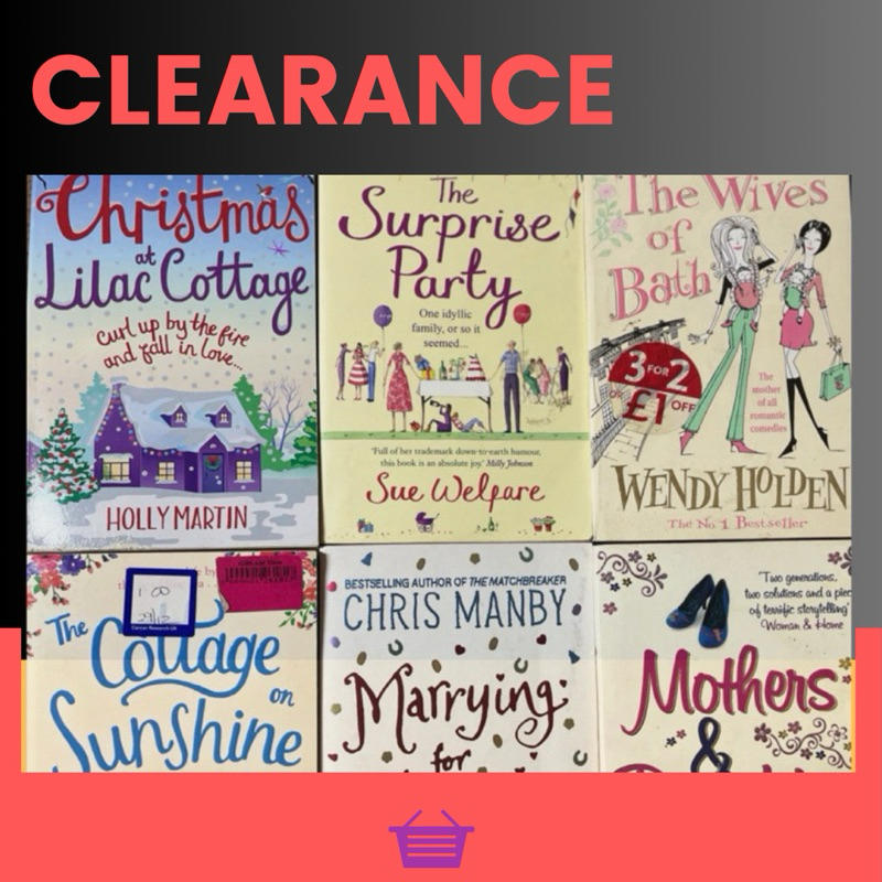 CLEARANCE SALE! 3 for 247 Assorted Romance Drama Chick Lit Cute Cover ...