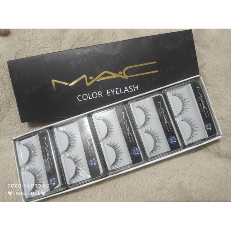 MAC FALSE EYELASHES PER PIECE (JAPAN) | Shopee Philippines