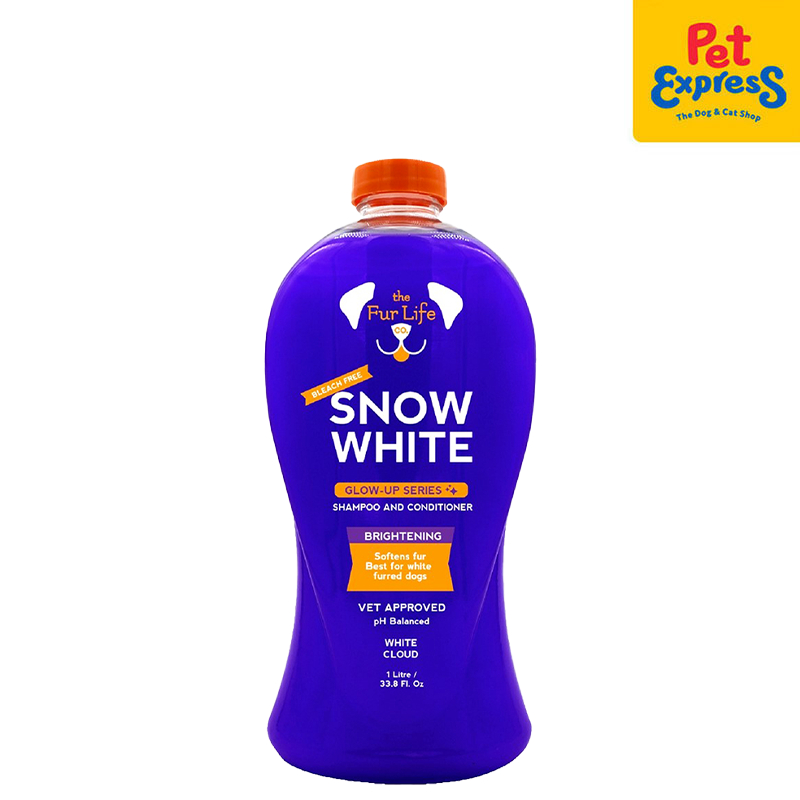 The Fur Life Snow White 2-in-1 Pet Shampoo and Conditioner 1L | Shopee ...