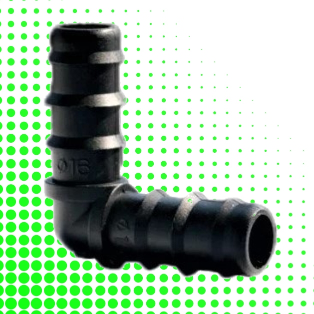 16mm straight Elbow Connector / Joiner / Elbow Joint drip Irrigation ...