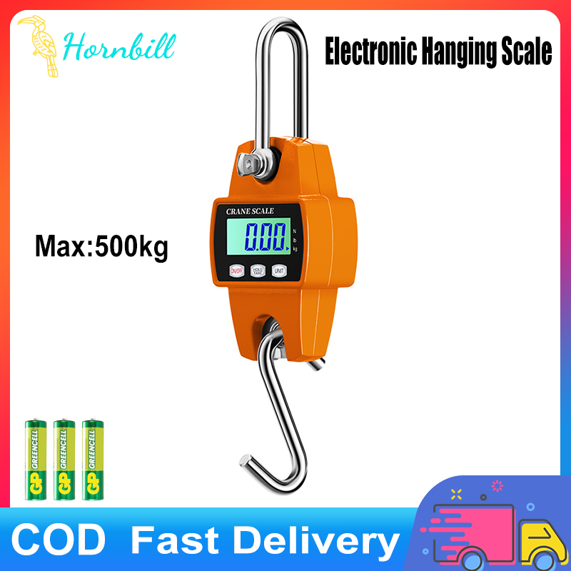 Hanging Scale 500kg Portable Electronic Digital Luggage Scale Heavy ...