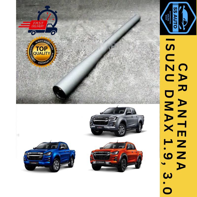 [Genuine] isuzu antenna dmax Car Antenna Rod Isuzu Dmax 1.9 3.0 AM/FM ...