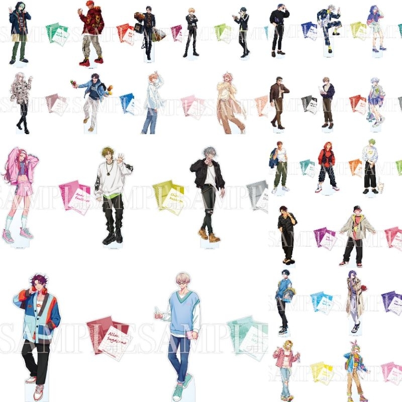 Paradox Live - Allen, Hajun, Anne, Kanata, Nayuta, Yuto, Hokusai ...