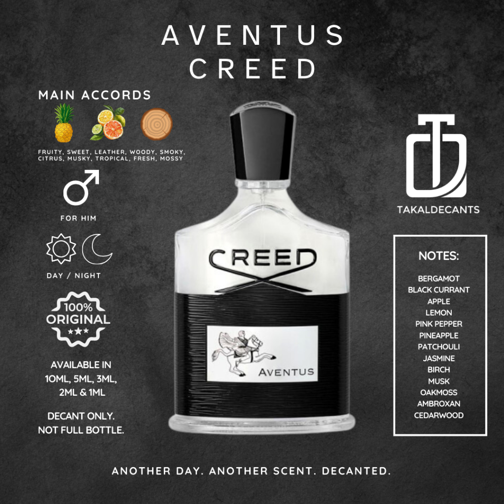 Creed Aventus (1ml/2ml/3ml/5ml/10ml) TAKALDECANTS | Shopee Philippines