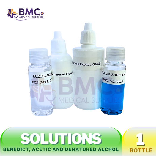 Benedict Solution / Acetic Acid and Denatured Alcohol (15ml, 30ml ...