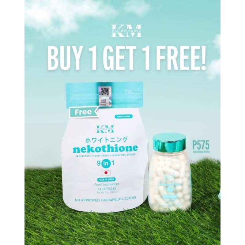 Nekothione in bottle + 1 Trial pack | Shopee Philippines