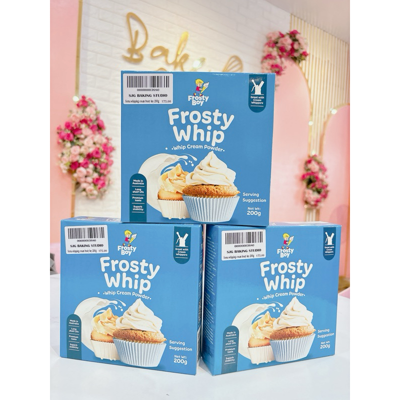 Ferna Frosty boy Frosty Whip Cream Powder 200g | Shopee Philippines