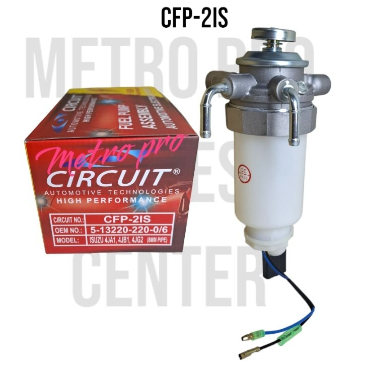 Fuel Pump/Feed Pump Assembly CFP-2IS Isuzu 4JA1,4JB1,4JG2(8mm Pipe ...