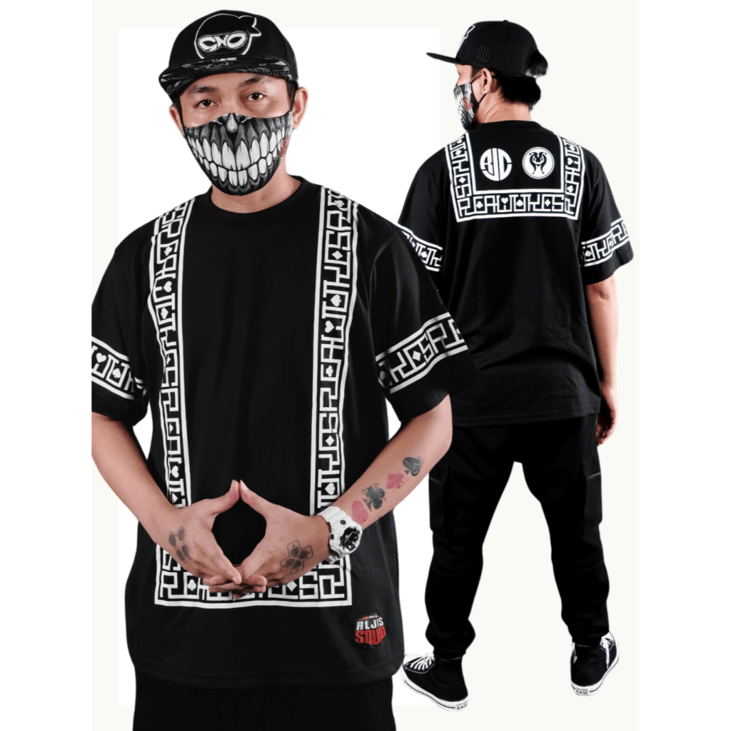 Real Jokes Clothing Monogram Black | Shopee Philippines