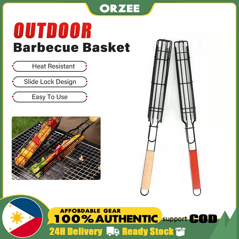 Camping Barbecue Grilling Basket Charcoal Grill Outdoor Grill BBQ ...