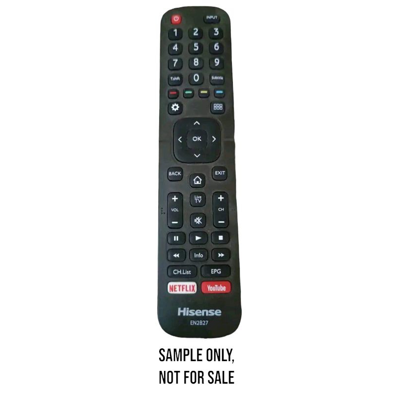 Hisense Smart TV Remote / Replacement Remote for Hisense Smart TV ...