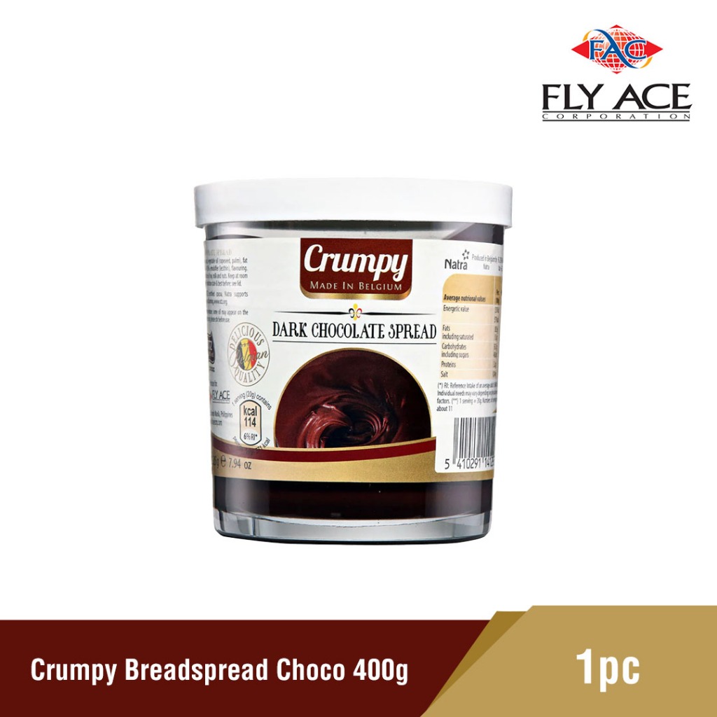 Crumpy Breadspread Choco 400g | Shopee Philippines