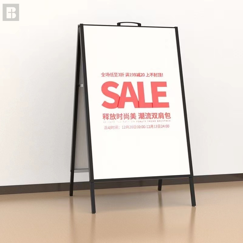 A Type Foldable Stand Signage / Floor Sign Sintra Board Menu Printing ...
