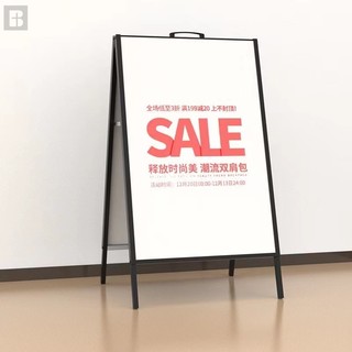 A Type Foldable Stand Signage / Floor Sign Sintra Board Menu Printing ...