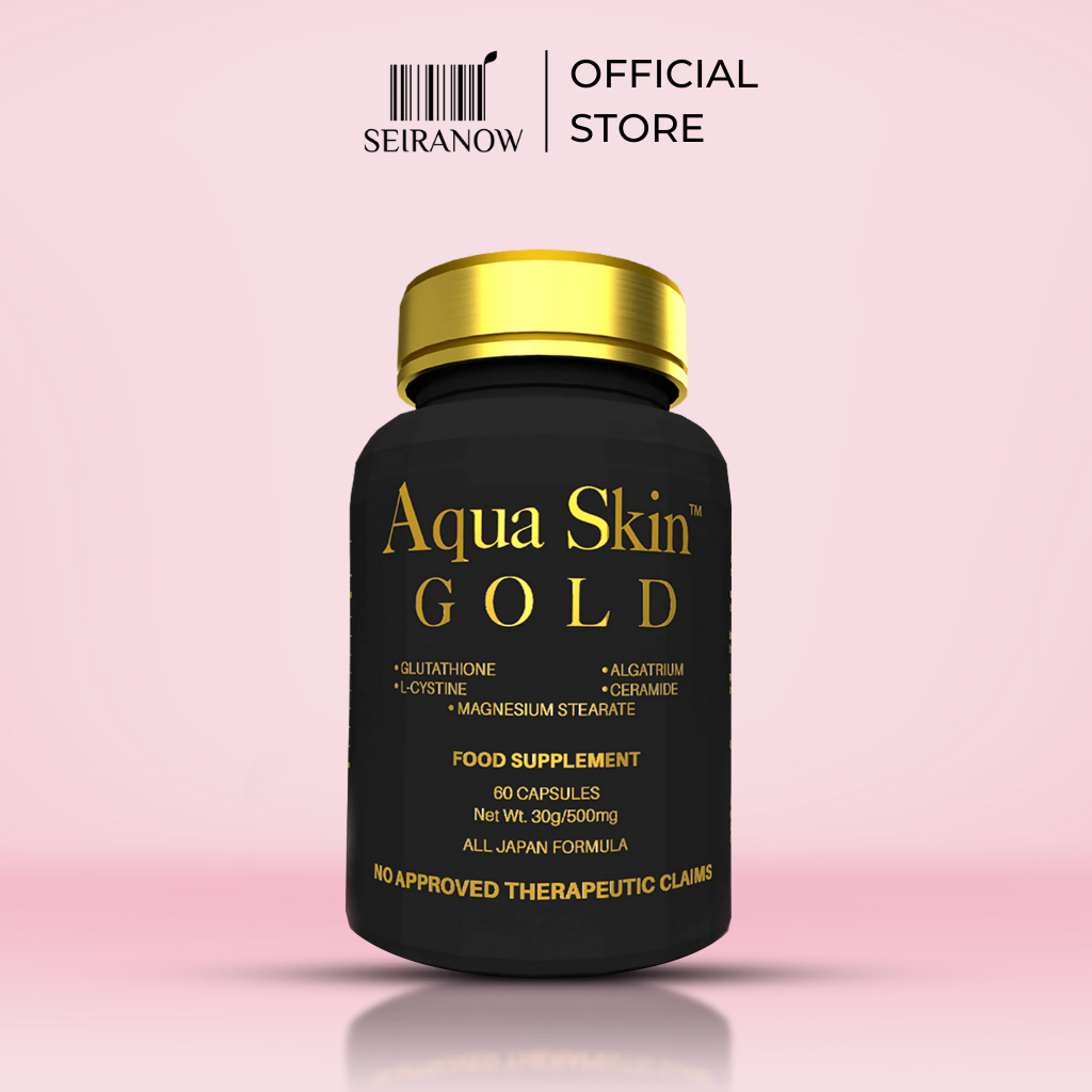 Aqua Skin Gluta Caps Gold (Limited Edition) | Shopee Philippines