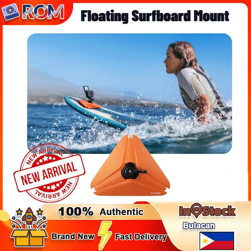 【New-Original】Insta360 Floating Surfboard Mount Surfing Sink-proof 3M ...