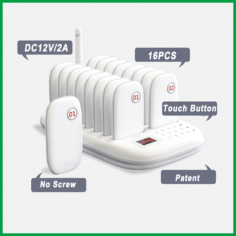 Wireless Food Pick-Up Device with Vibration & Call Number System ...