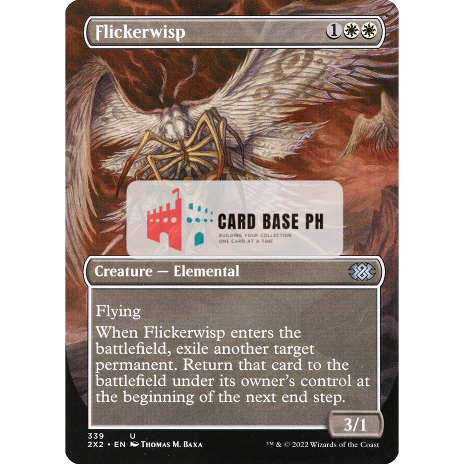 Flickerwisp(Borderless) - Magic the Gathering Trading Card | Shopee Philippines