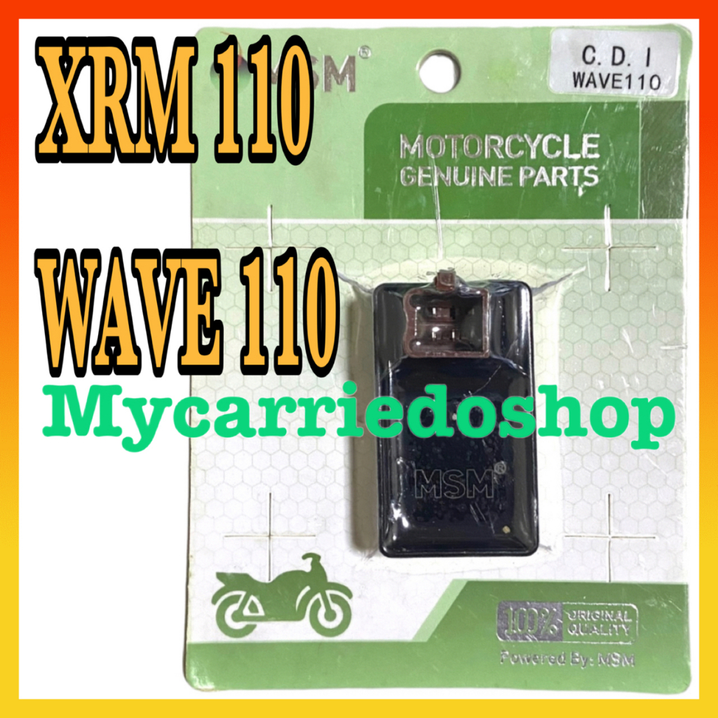 MOTORCYCLE CDI BATTERY OPERATED FOR Honda XRM 110 / WAVE 110 (5 PINS ...